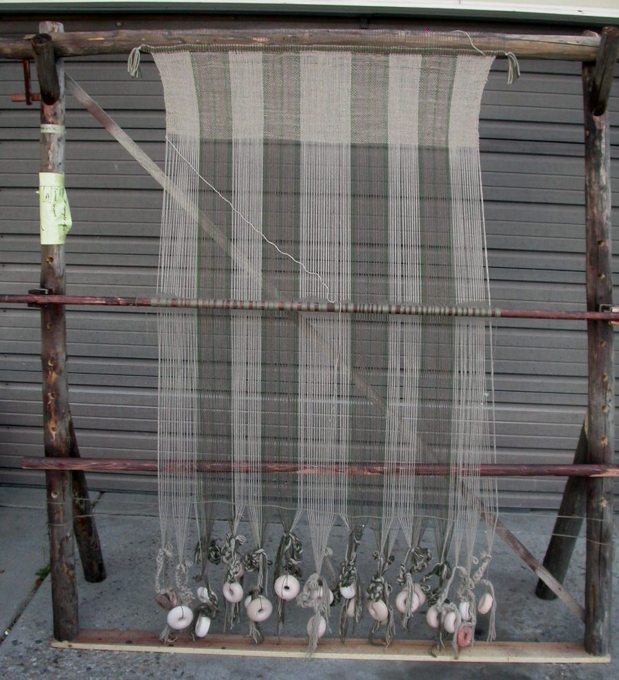 Deanna's Weaving: Warp Weighted Looms