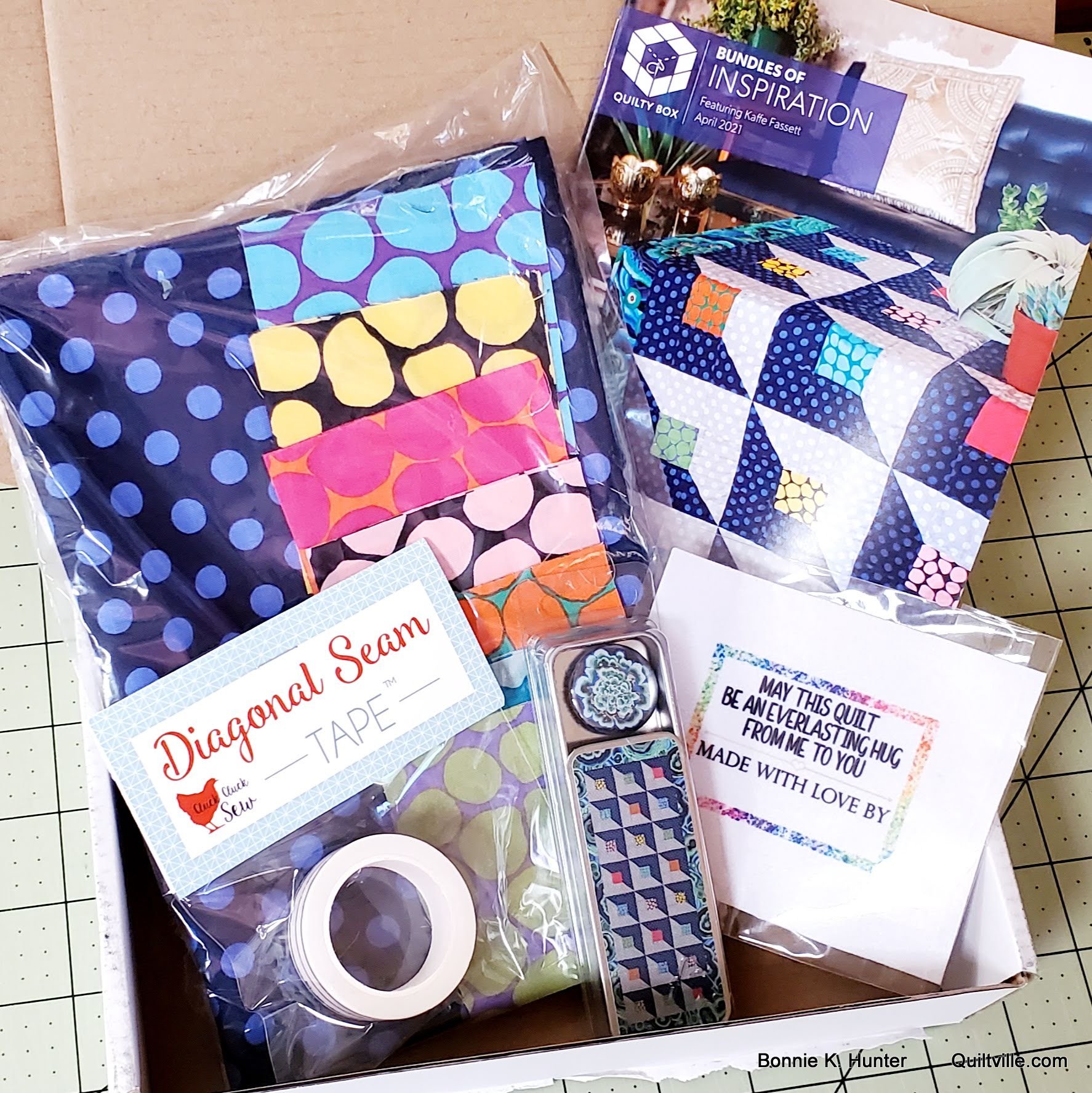 Quiltville's Quips & Snips!!: April 2021 Quilty Box Gift-Away!