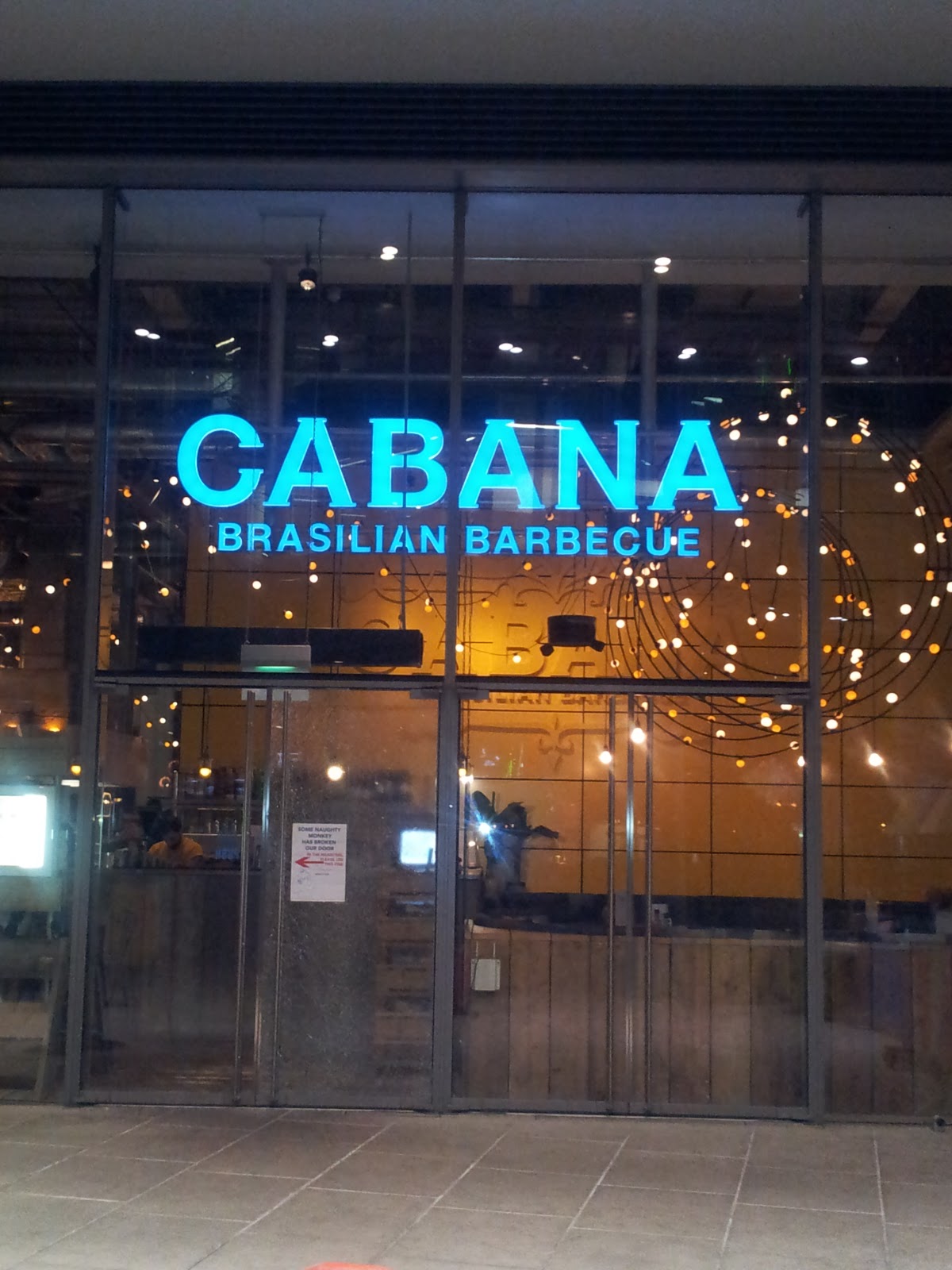 Cabana Restaurant, London | LIFE OF CHI