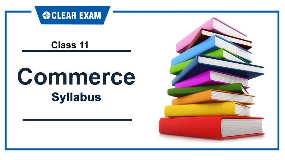 commerce-class11-syllabus