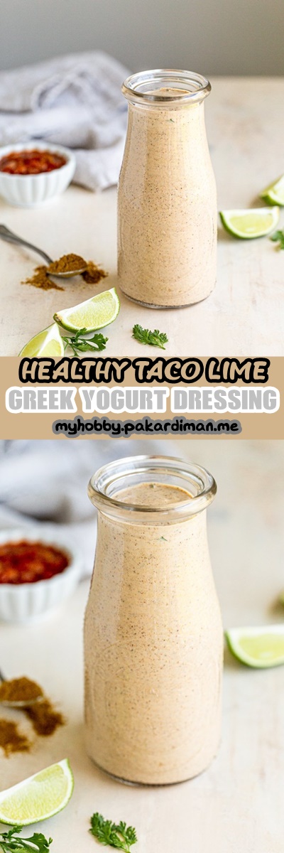 Healthy Taco Lime Greek Yogurt Dressing Ffff