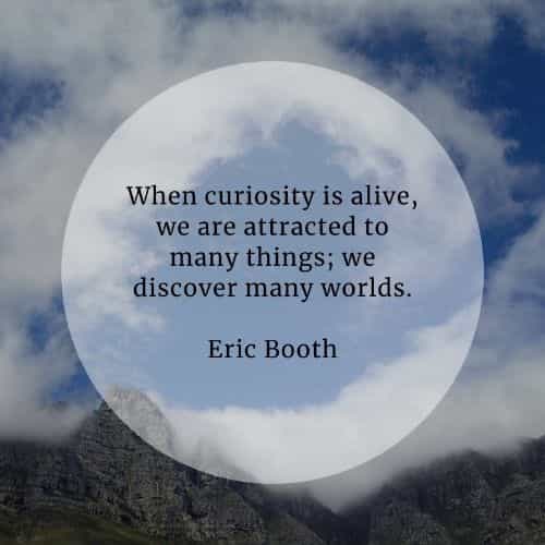 60 Curiosity quotes that'll help you achieve great things