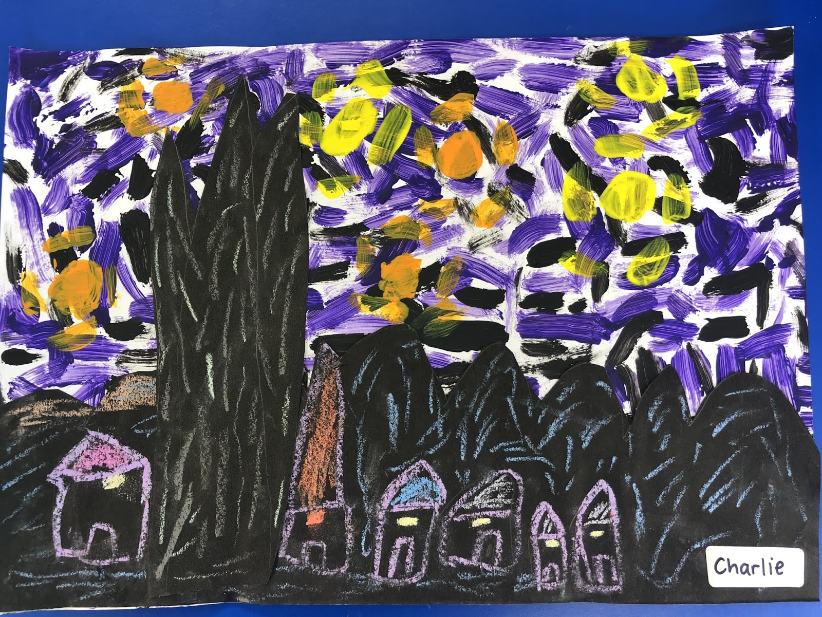 LZ3 : LZ3FE Matariki Starry Night Art