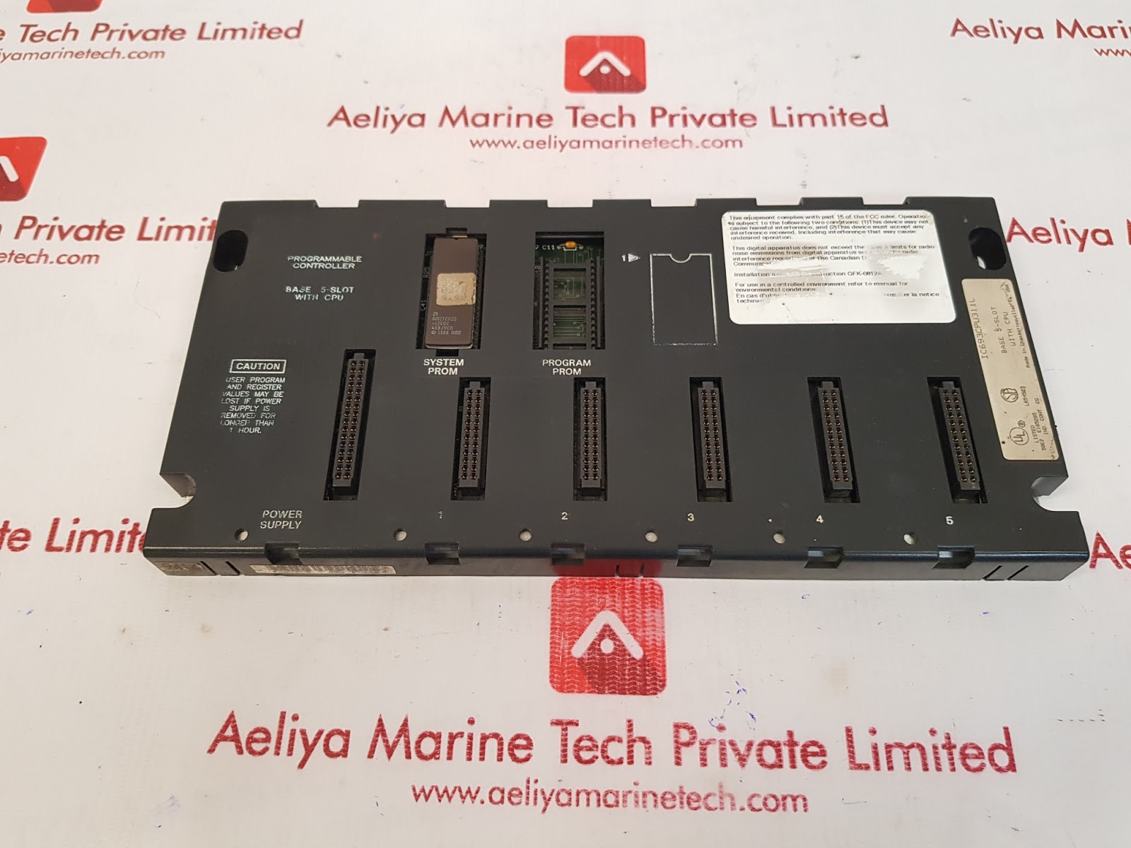 PROGRAMMABLE CONTROLLER IC693CPU311L - Aeliya Marine