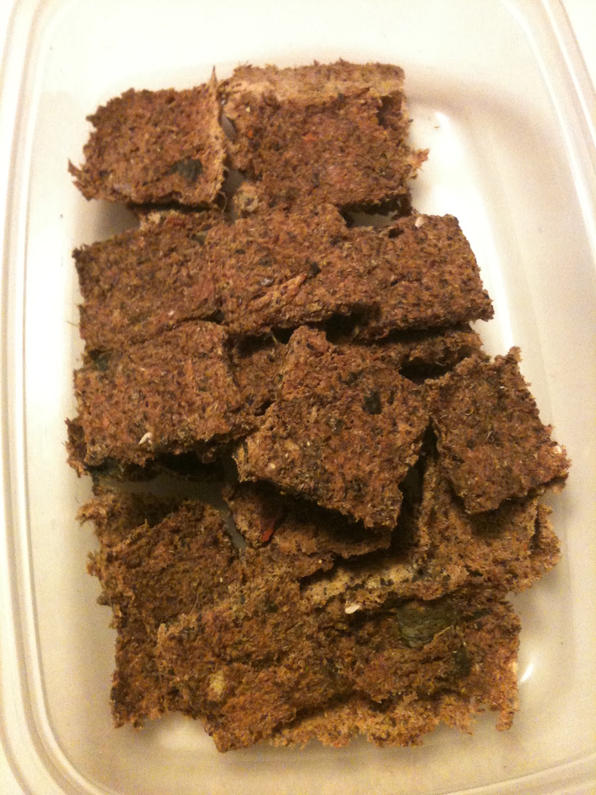 The Gluten Free Vegan: Pulp Cracker Bread