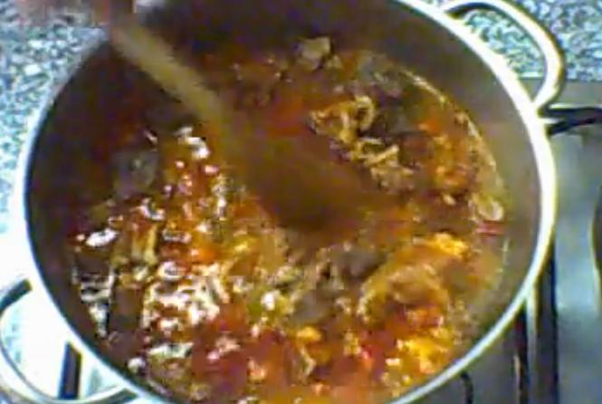 Receitas de Angola: Funge de Carne Seca