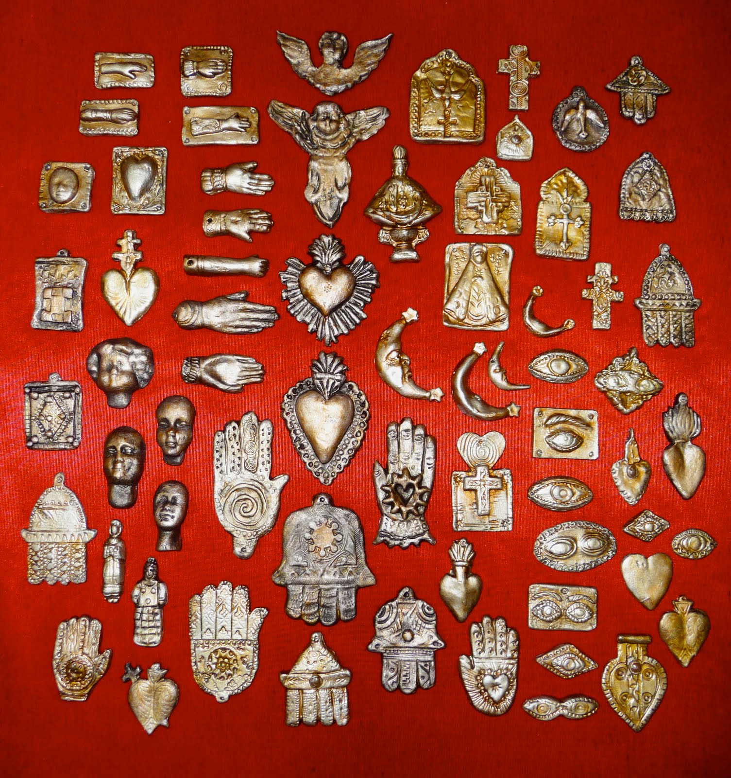 Cathy Dorris Studios: World Milagros or Ex Votos