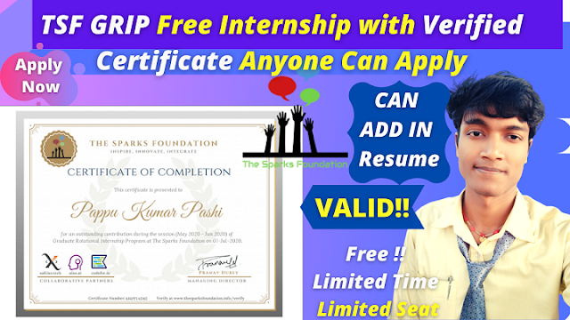 Free Online Internship with Verified Certificates for All Engineering ...