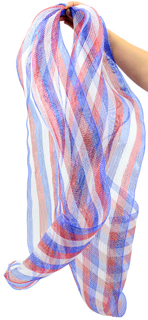 Party Ideas by Mardi Gras Outlet: Patriotic Bow Tutorial with Striped ...