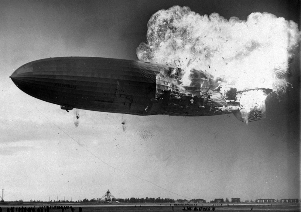 May 6, 1937: The Hidenburg Dirigible disaster of 1937
