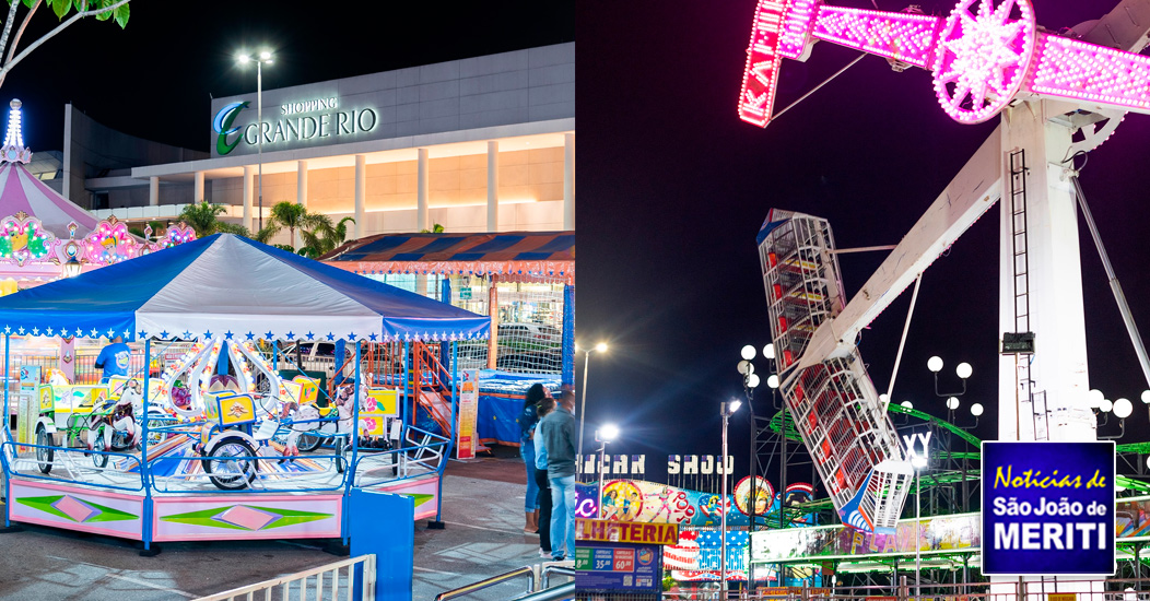 Parque de diversões está de volta ao Shopping Grande Rio | Notícias de ...