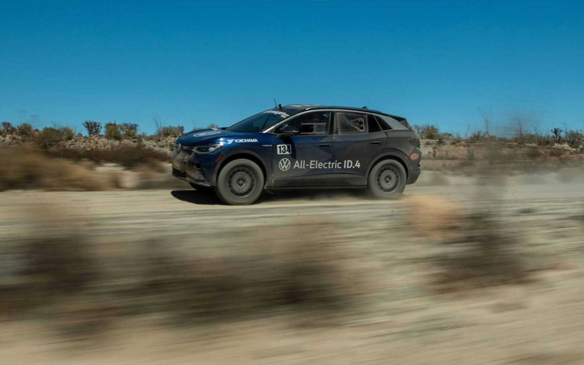 SUV elétrico, Volkswagen ID.4, completa rally de 1344 km no México