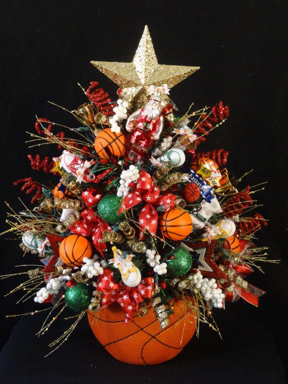 Basketball Christmas Tree Decoration Ideas