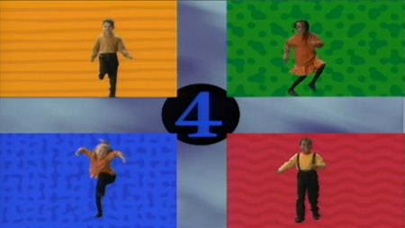 The Number 4 Sesame Street