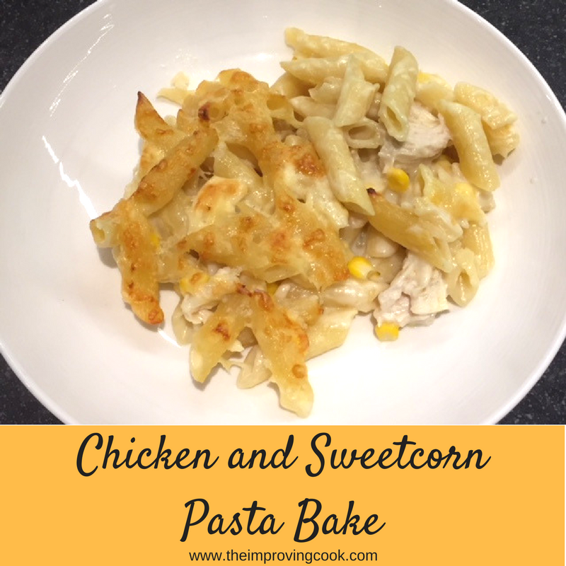 Chicken and Sweetcorn Pasta Bake
