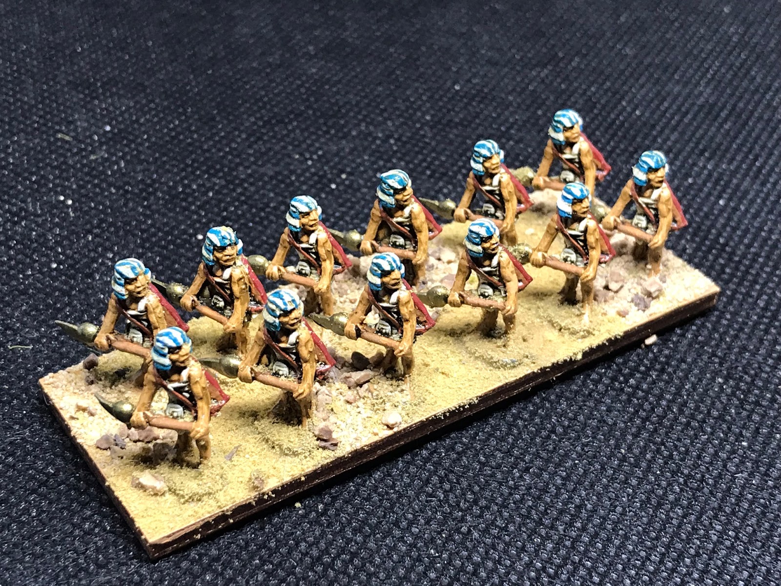 Adventures in Wargaming and History: New Kingdom Egyptians In 15mm