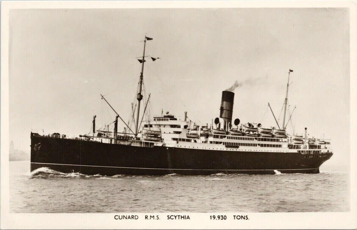 Wanted On Voyage: CUNARD'S OLD RELIABLE: R.M.S. SCYTHIA