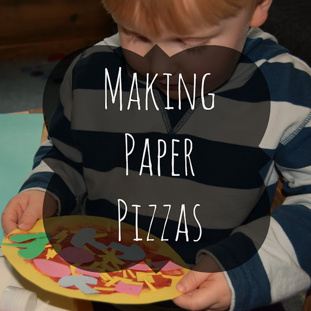 Wafflemama.: Kids Craft Time: Making Paper Pizzas!