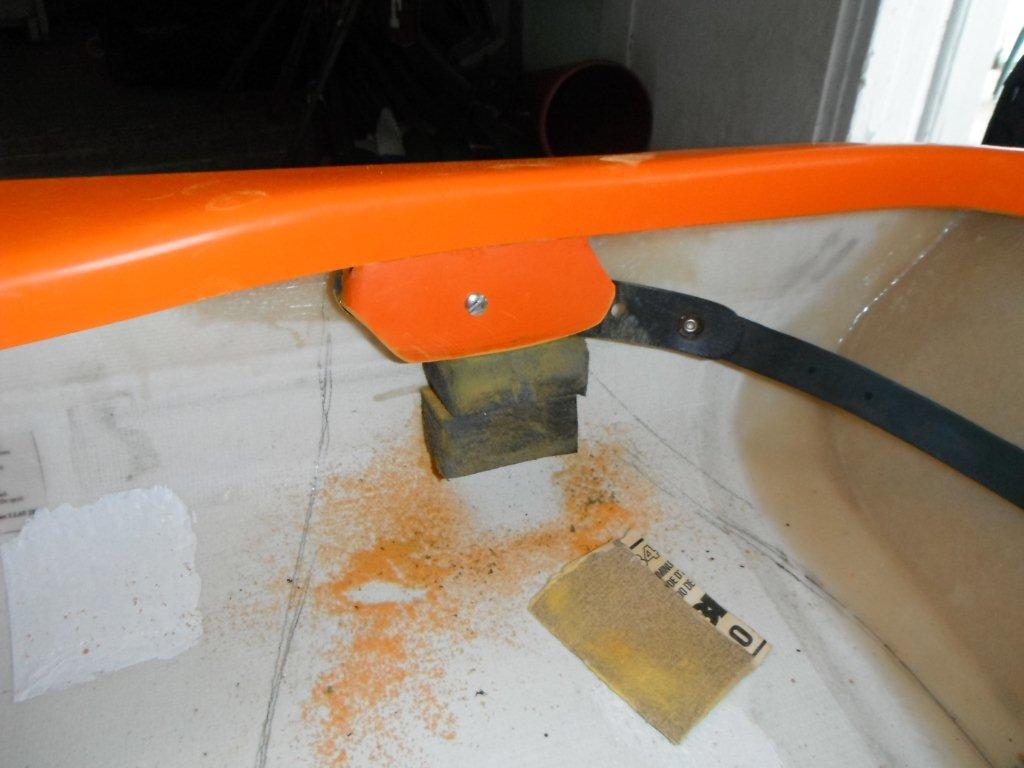 Enviroyak Replacing The Romany Kayak Seat Fixing A Leak Under The Seat Caused By The