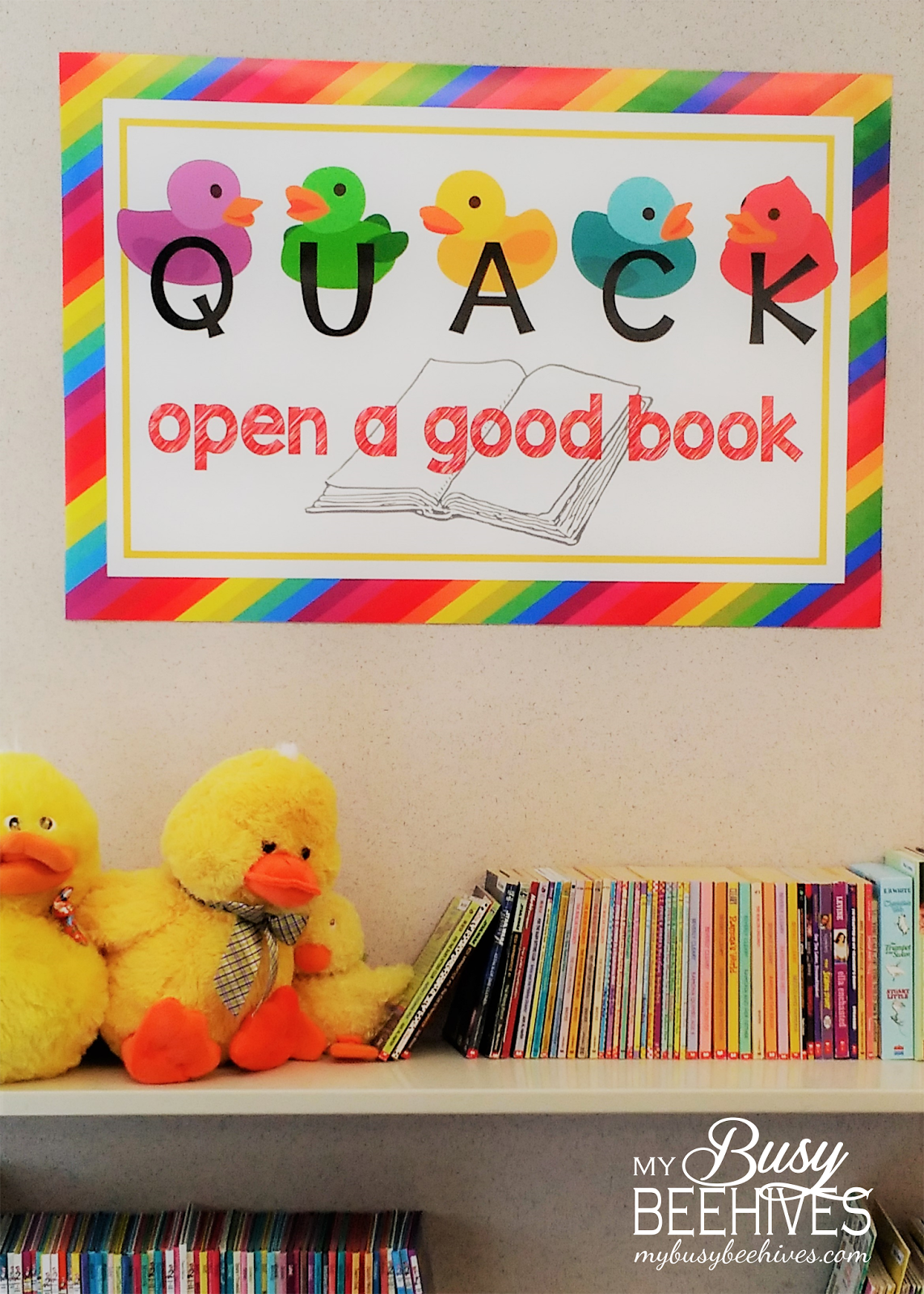 My Busy Beehives...: Rubber Duck Classroom ... {Frame it! Friday}