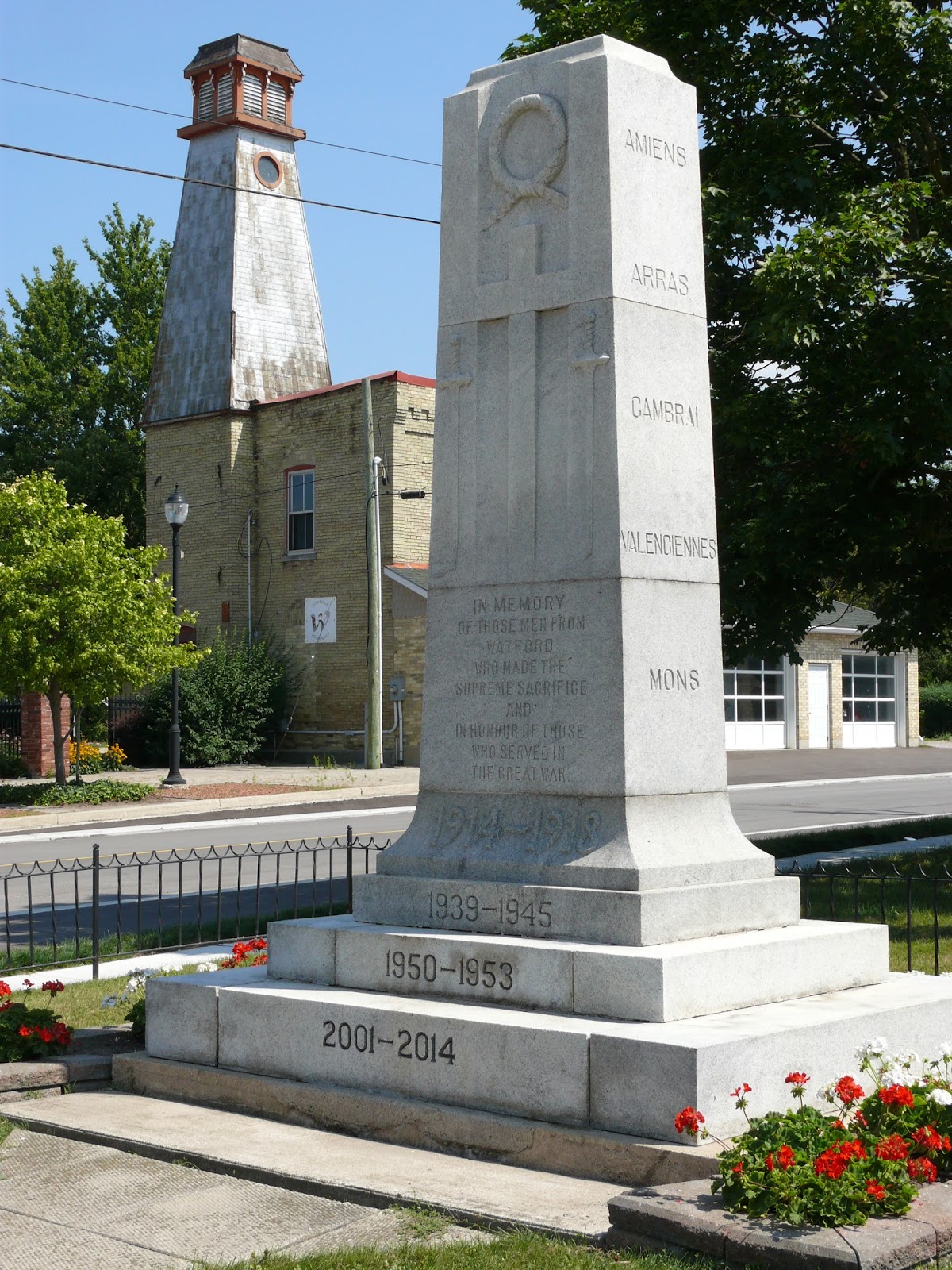 Ontario War Memorials: Watford