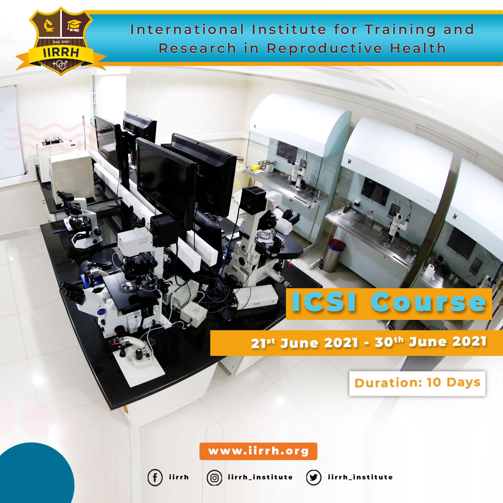 Best IVF, IUI, ICSI Training Institute in India - IIRRH