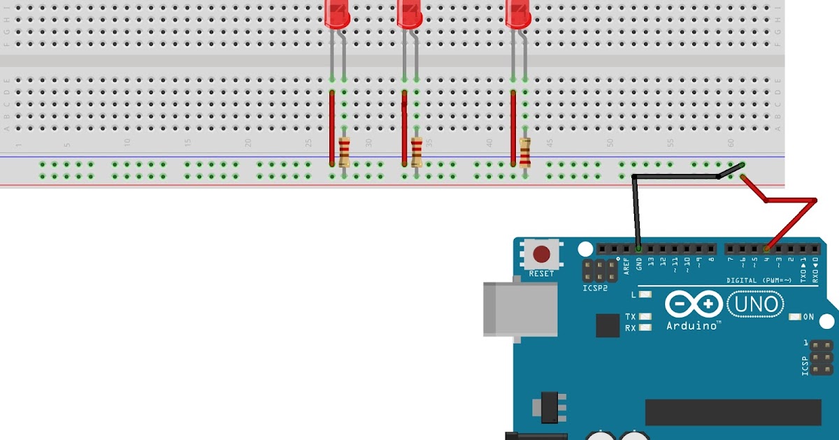 MONTAJE DE ARDUINO