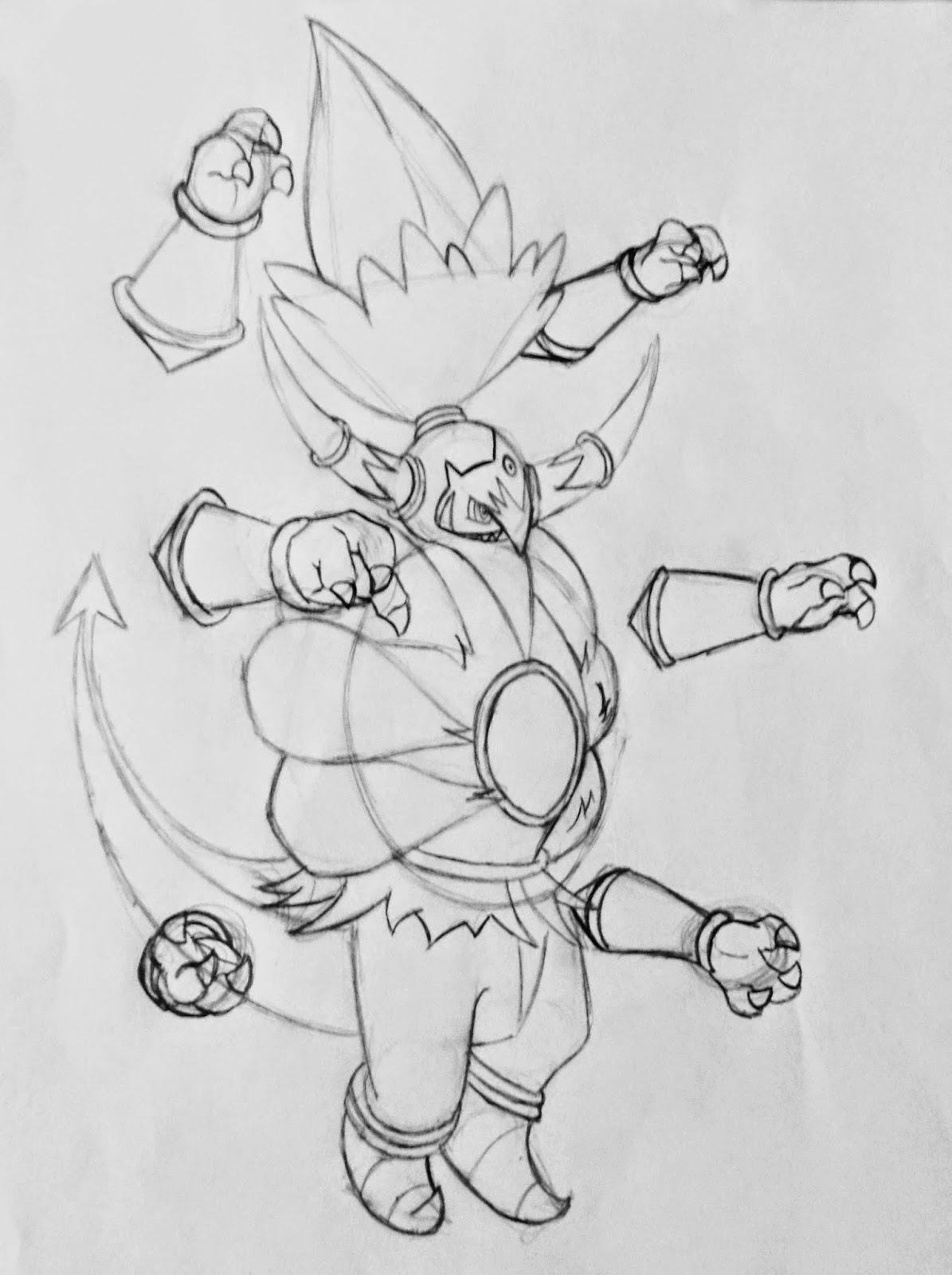 Pokemon Hoopa Unbound Coloring Pages