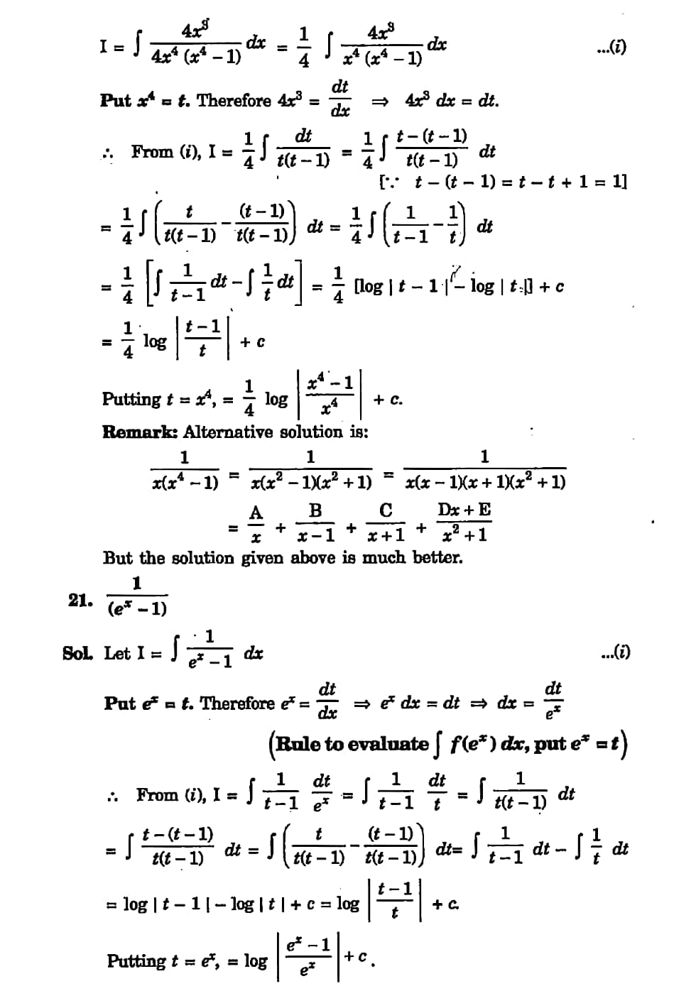 Integrals 12 math - Studypur