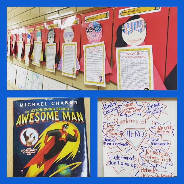 The Reading Buddies: Third Grade Superheroes