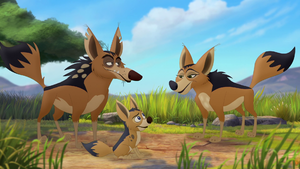 Abe's Animals: Antagonist species in Lion Guard