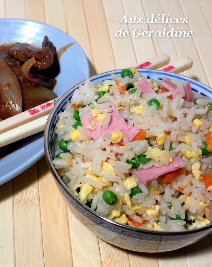 Aux délices de Géraldine: Riz cantonais