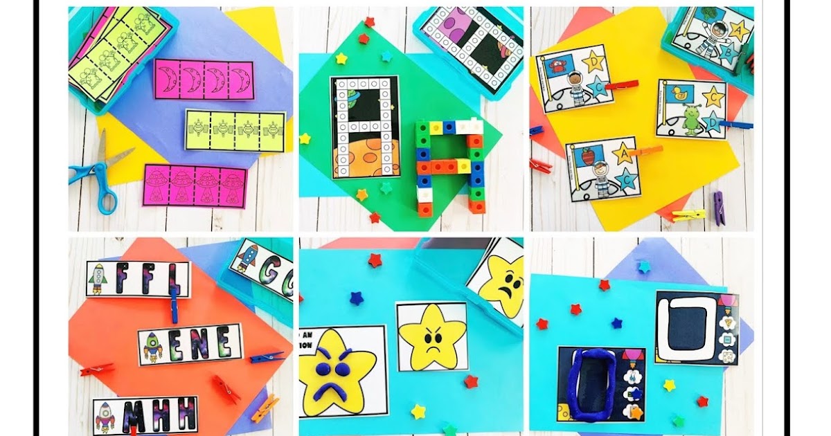 Space Fine Motor Activities for Preschool | Busy Hands and Minds