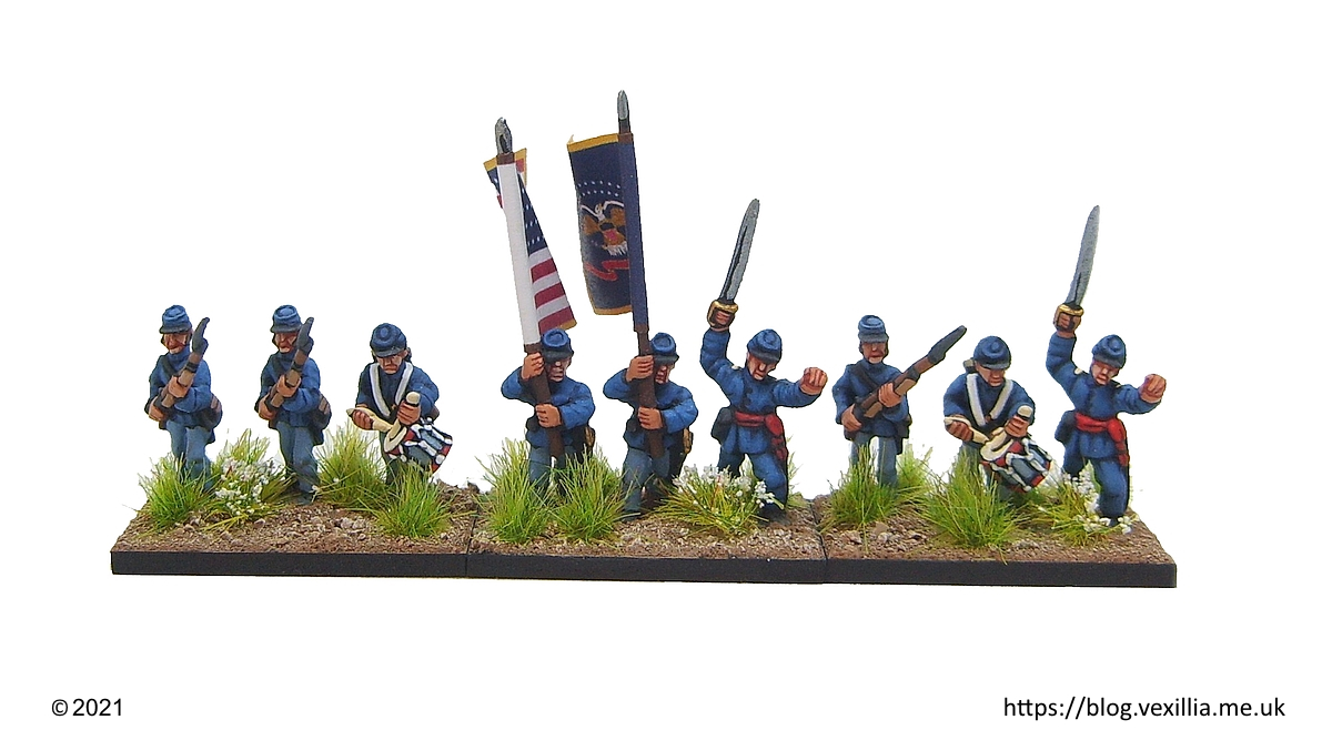 The Waving Flag: 15 mm ACW Union Infantry Command (Warrior)