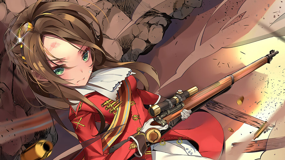 Anime, Girls Frontline, Lee-Enfield, Sniper, Rifle, 4K, #6.1097 ...