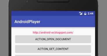 Android-er: Open mp3 using Intent.ACTION_OPEN_DOCUMENT, ACTION_GET_CONTENT and ACTION_PICK, with ...