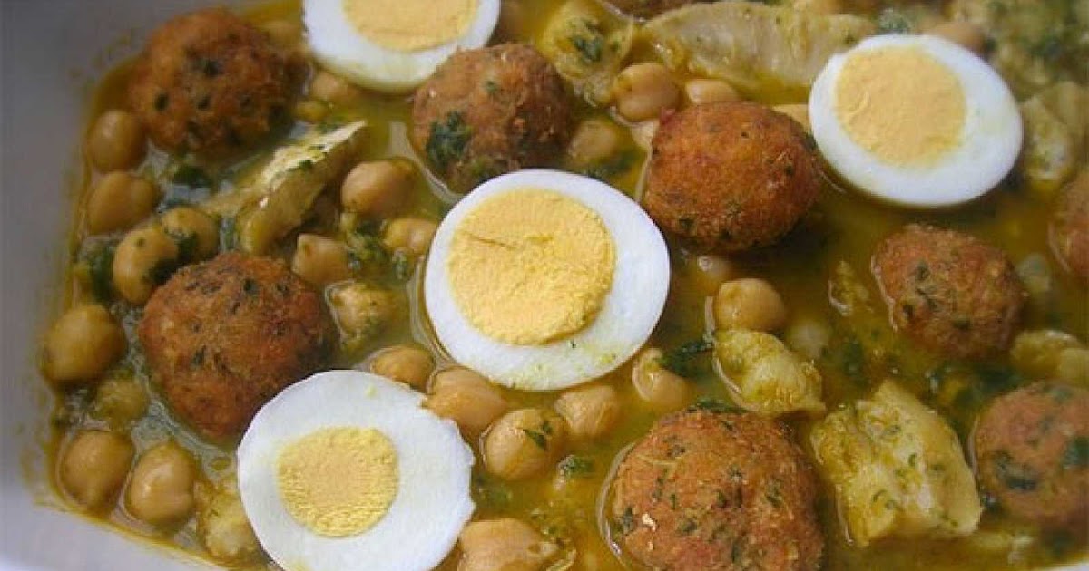 Ibiza cocina: Potaje de vigilia con rellenos (tipico de semana santa)