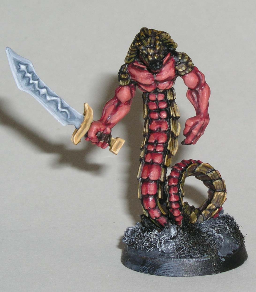 Back in the Labyrinth: Painting the Mythos: Serpent People
