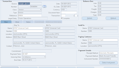 Order to Cash Cycle Step by step hands on « Learn Oracle