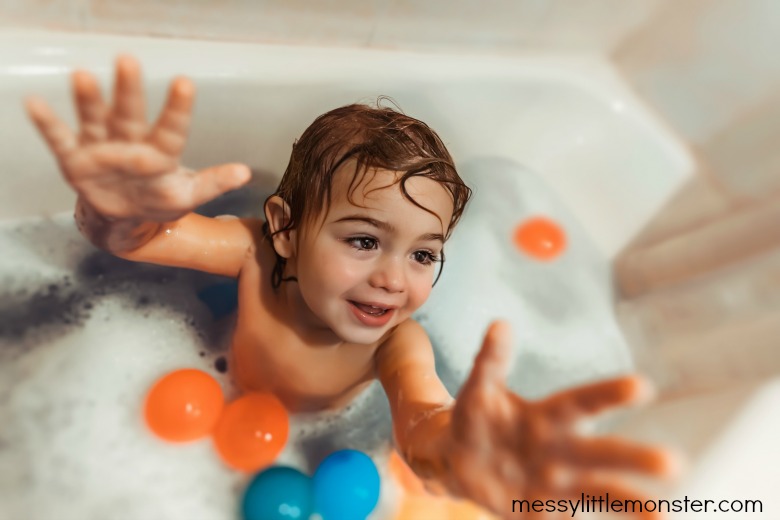 7 Hacks to Make Bath Time Fun for Toddlers - Messy Little Monster