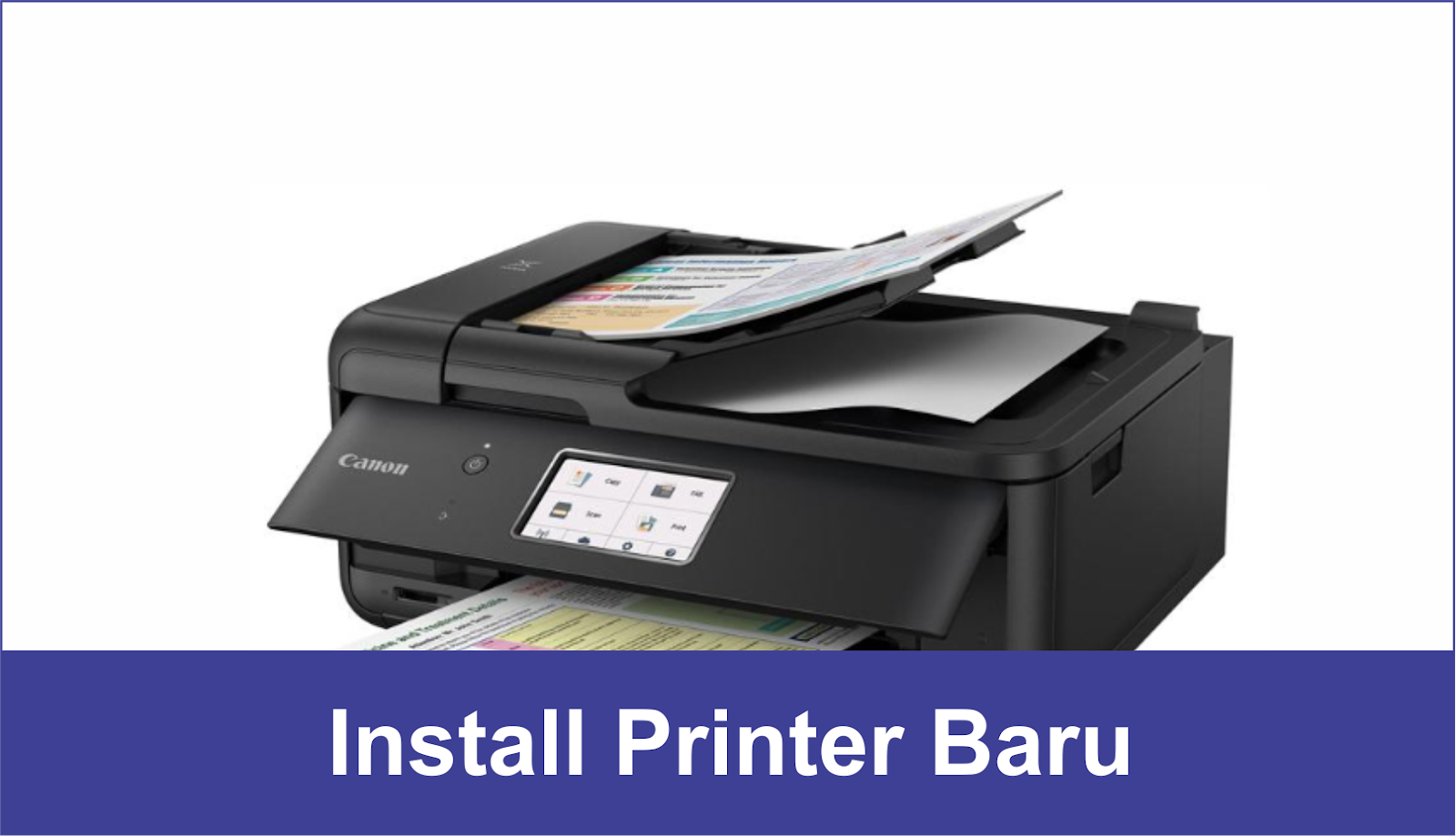 Cara Menginstal Printer Baru Ke Komputer Atau Laptop Tanpa CD/DVD ...