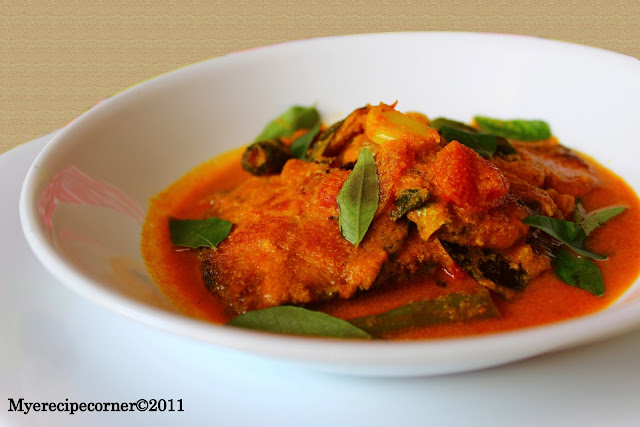 Mye's Kitchen: Kerala Fish Stew/ Meen Moilee Recipe