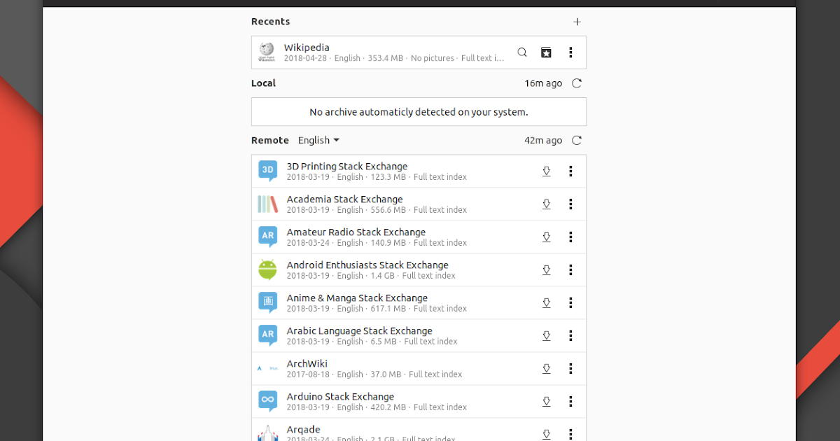 Browse Wikipedia Offline With WebArchives For Linux - Linux Uprising Blog