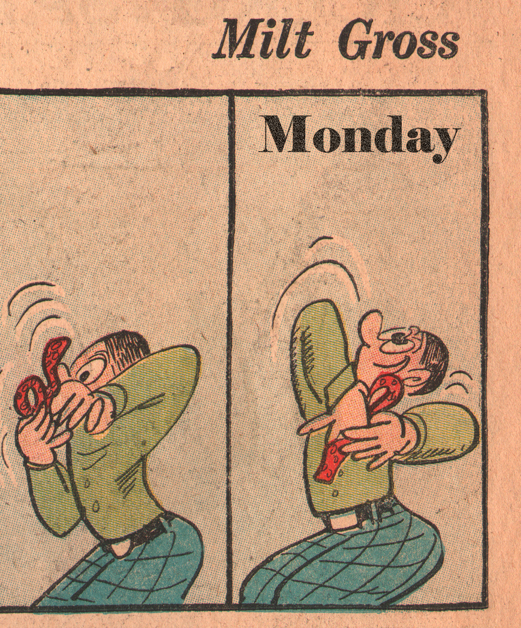 Screwball Comics: Milt Gross Meets Rudy Megaphone (1930)