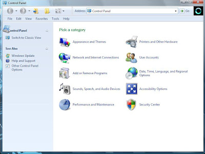 Fungsi Control Panel Windows XP ~ Ilmu Pengetahuan