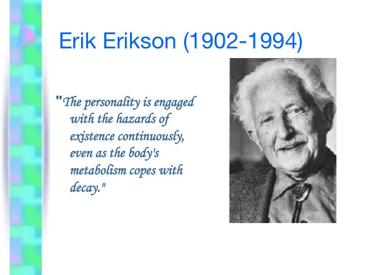 erickson stages of life