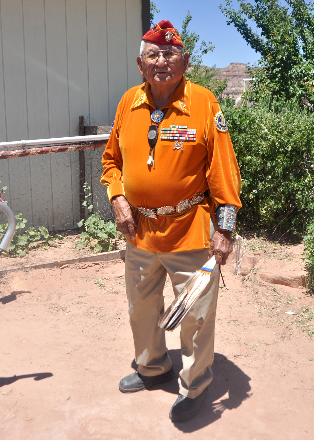 Mass CommuniMania: Day 15: Interviewing Navajo Code Talker Joe Vandever