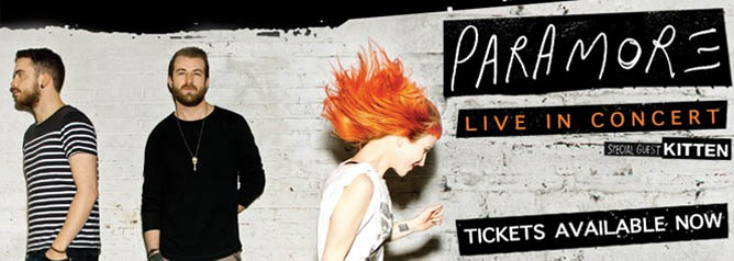 Paramore announces 2 new shows in the U.S. | The Paramore Fans