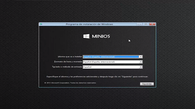 Programas Dixguel: Capturas de Pantalla Windows MINIOS 8 Pro 2021