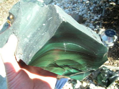 Natural Green Obsidian